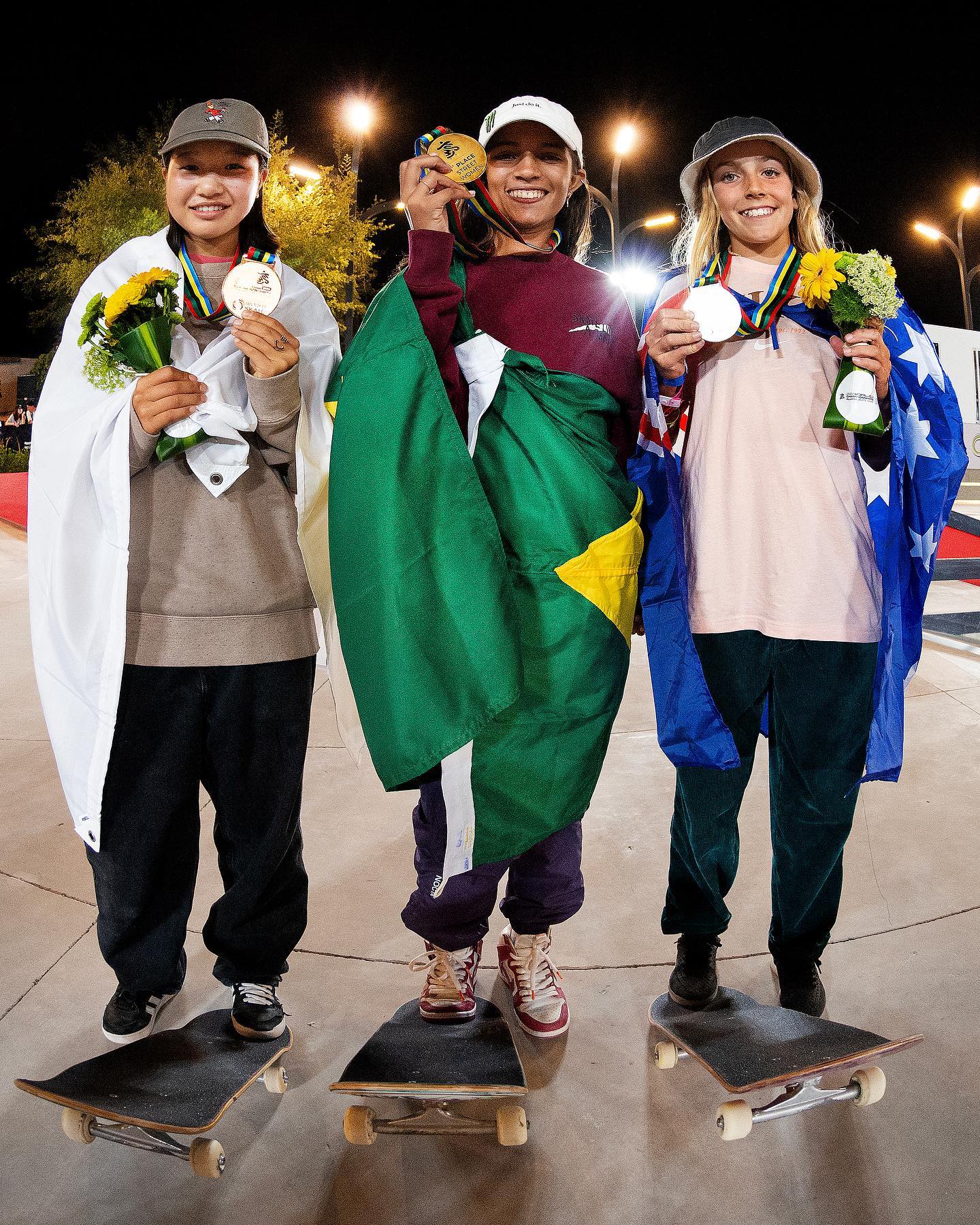 Rayssa Leal é campeã mundial de skate street - Radio Bandeirantes Goiânia